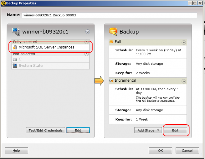 How to backup SQL logs and truncate them in BE 2012 | VOX